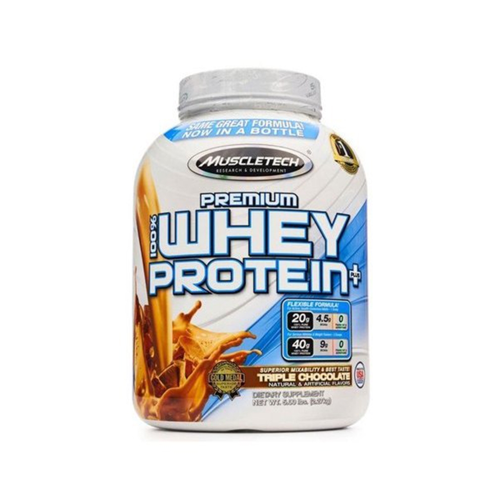Muscletech Premium 100% WHEY PROTEIN PLUS - 5 lbs - Qatar Flick